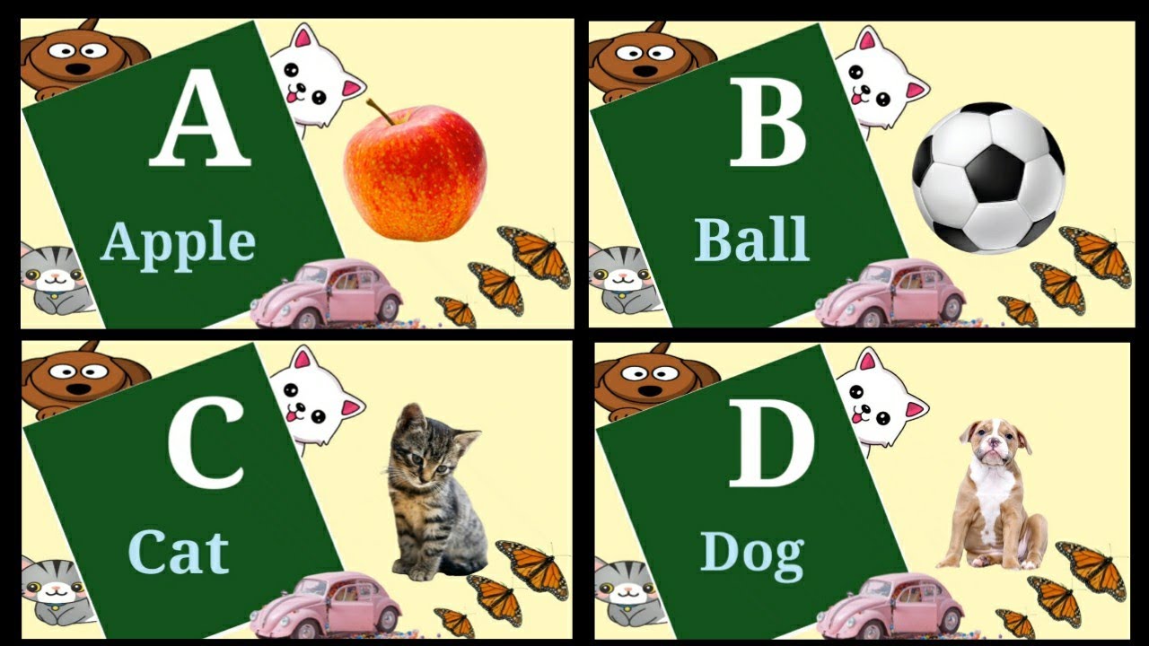 ABCD Part 5 , abcd rhymes, abcd phonic song , abcd video, A for Apple ...