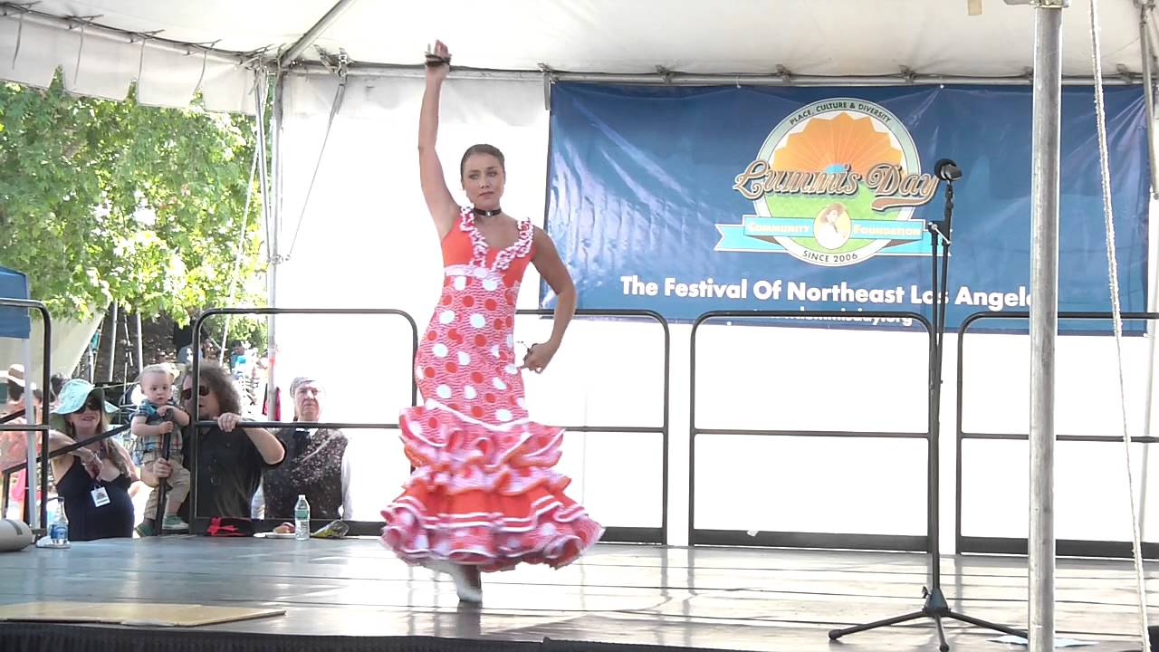 Jessica Pacheco of Flamenco Express (pt. 3) @ 2013 Lummis Day Festival ...
