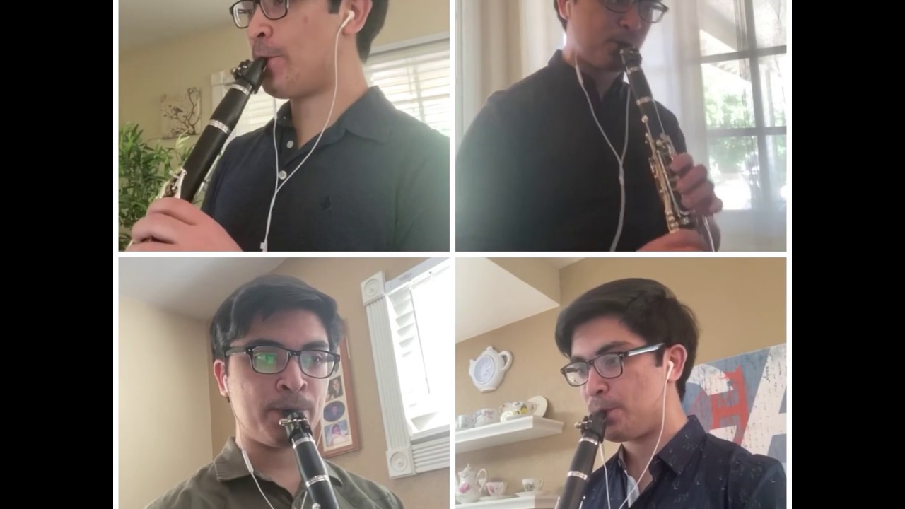 Be Our Guest - Clarinet Quartet (Acapella) - YouTube