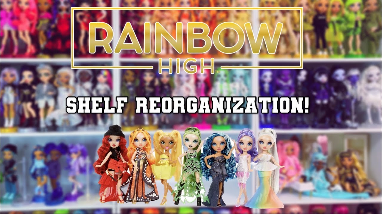 Getting the Rainbow High Display Ready for Fantastic Fashion and New ...
