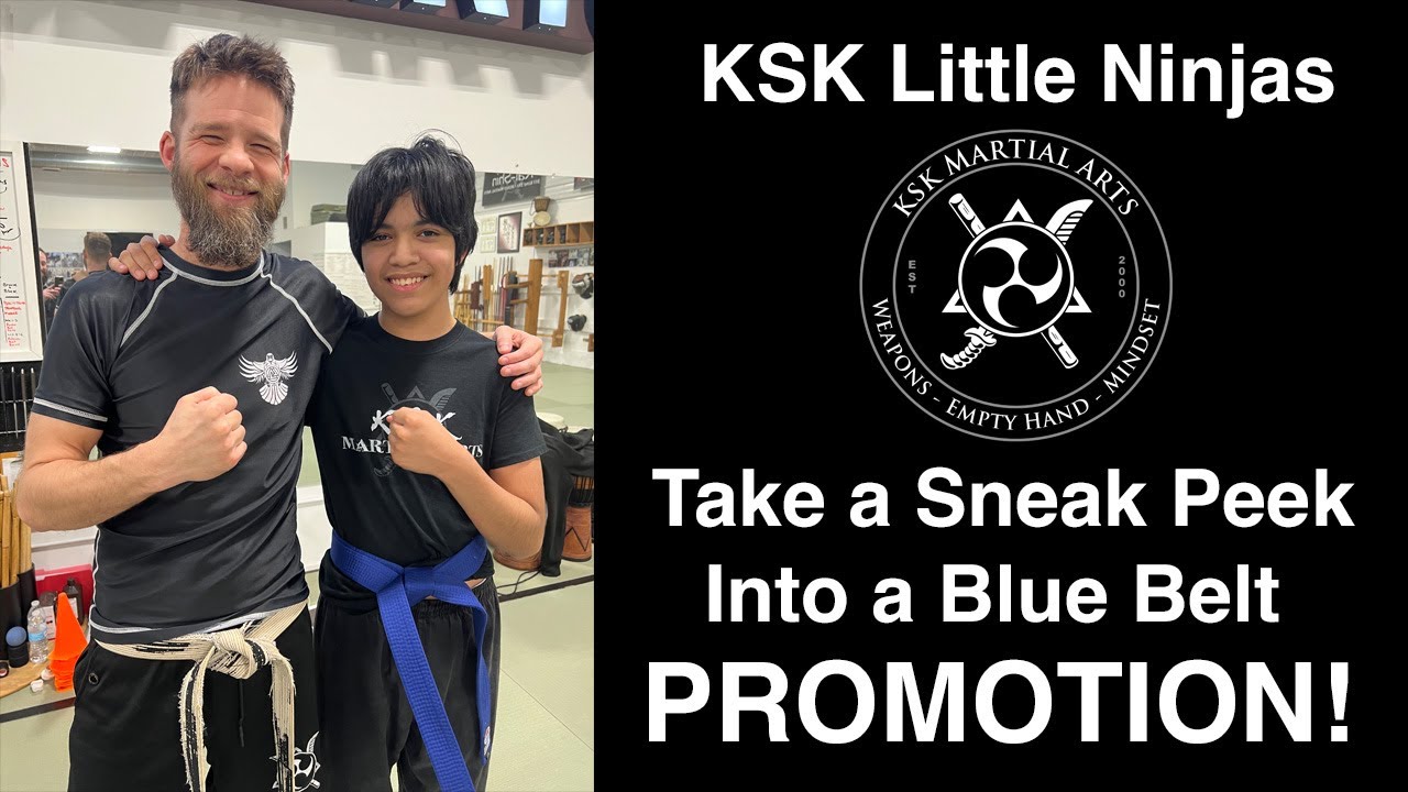 Creating future leaders! Little Ninjas Blue Belt Promotion (2-28-24 ...