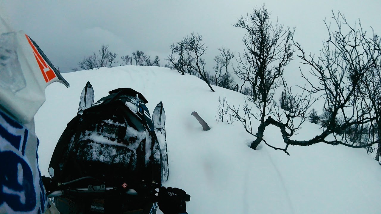 The first snowmobile ride of the year! - YouTube
