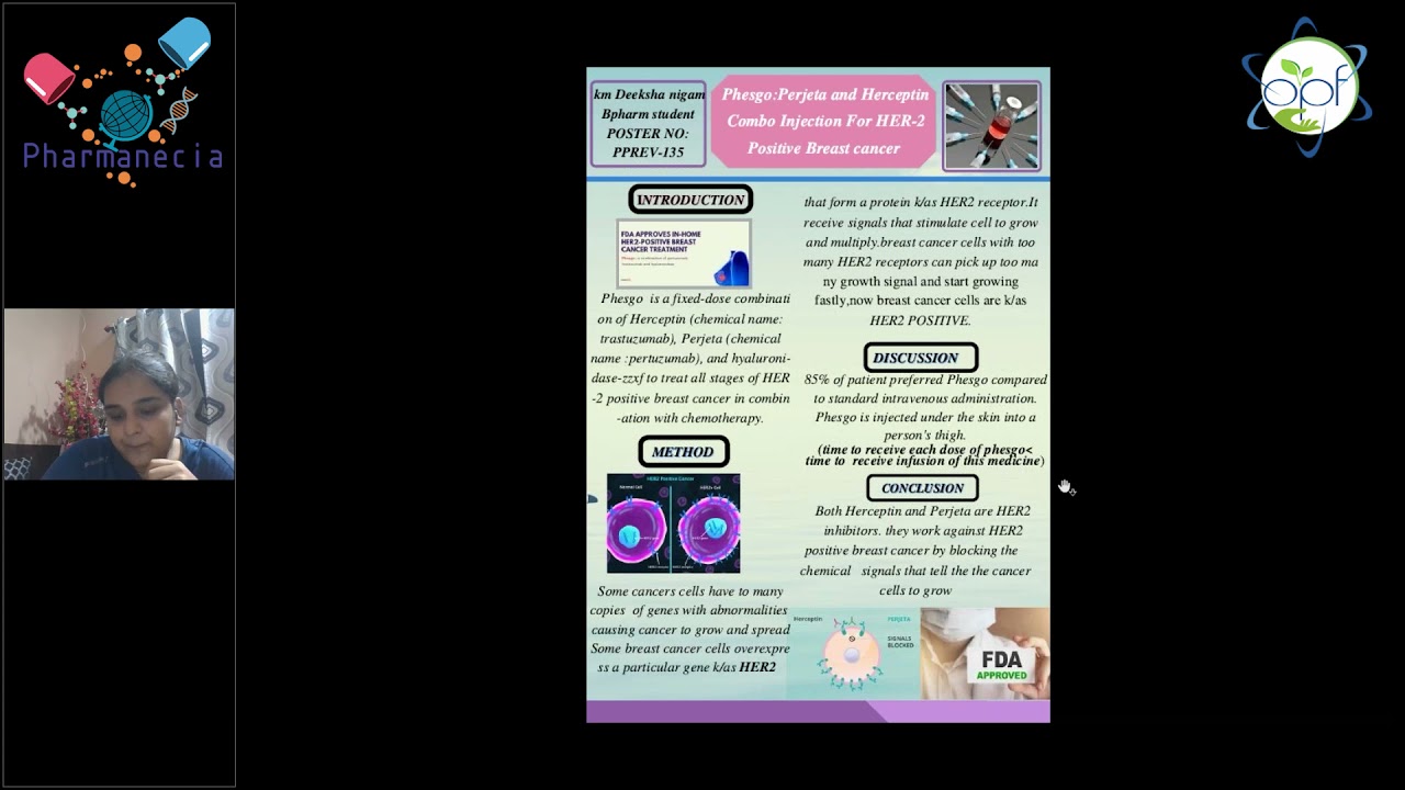 E-Poster presentation by KM Deeksha Nigam from College of Pharmacy ...