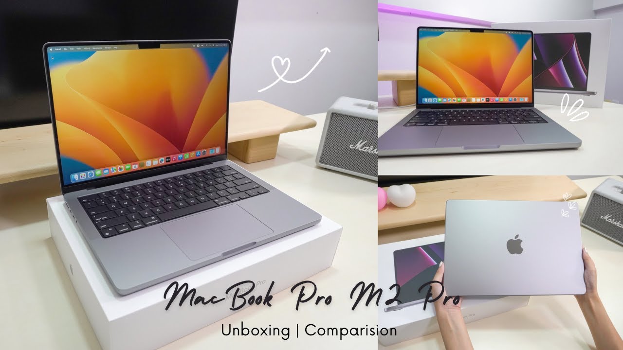 ☁️ Macbook Pro M2 Pro | Unboxing | Setup | Comparison - YouTube