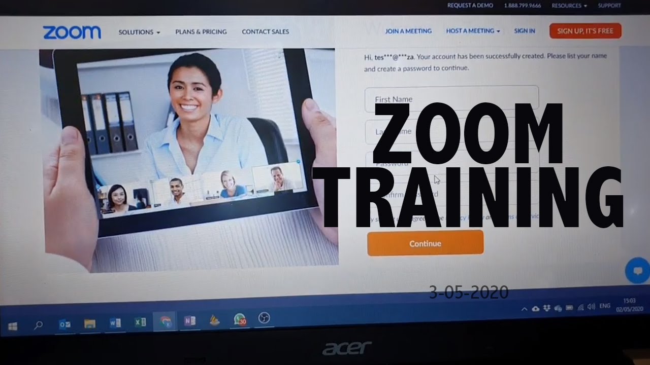 How to get ready for my first ZOOM - YouTube