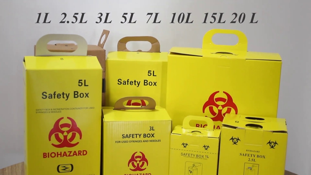 How to prevent infection? Medical & Disposable Sharps Containers ...