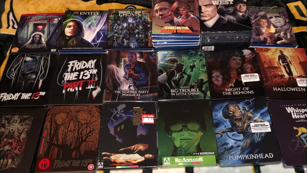 Update Video: Blu Ray DVD, Scream Factory, Arrow, Steelbooks, Horror ...