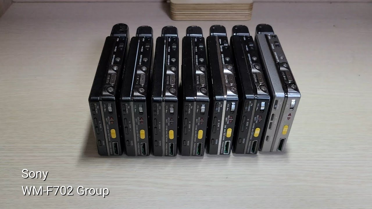 Sony WM-F702 Group Cassette Walkman - YouTube