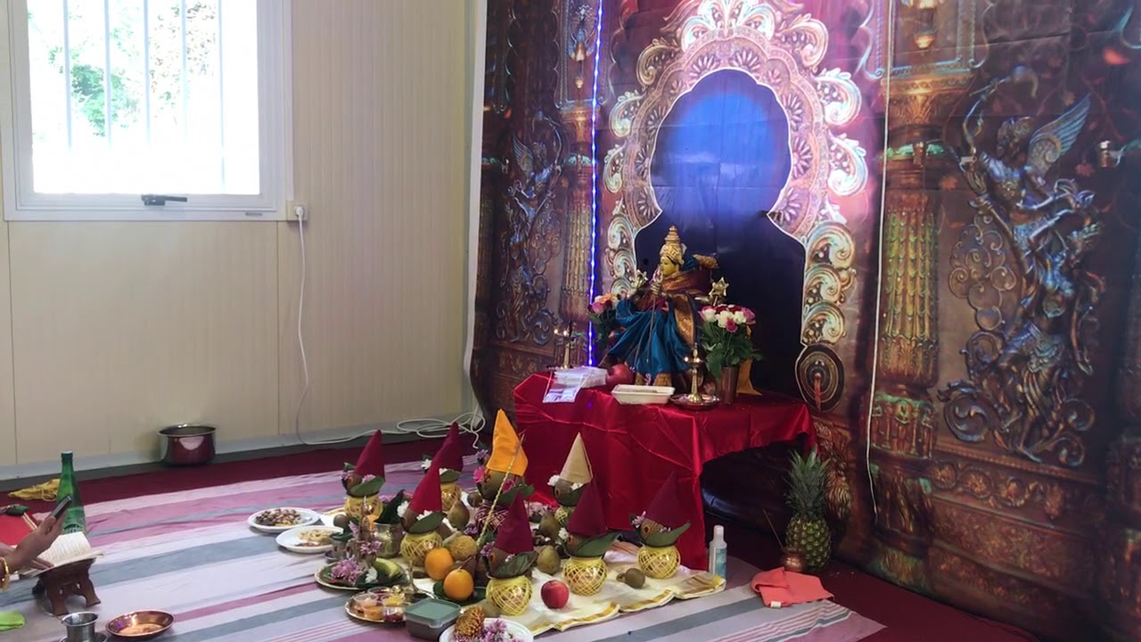 Performing Nava Chandi Homam in Belgium- 22, Oct 2019 - YouTube