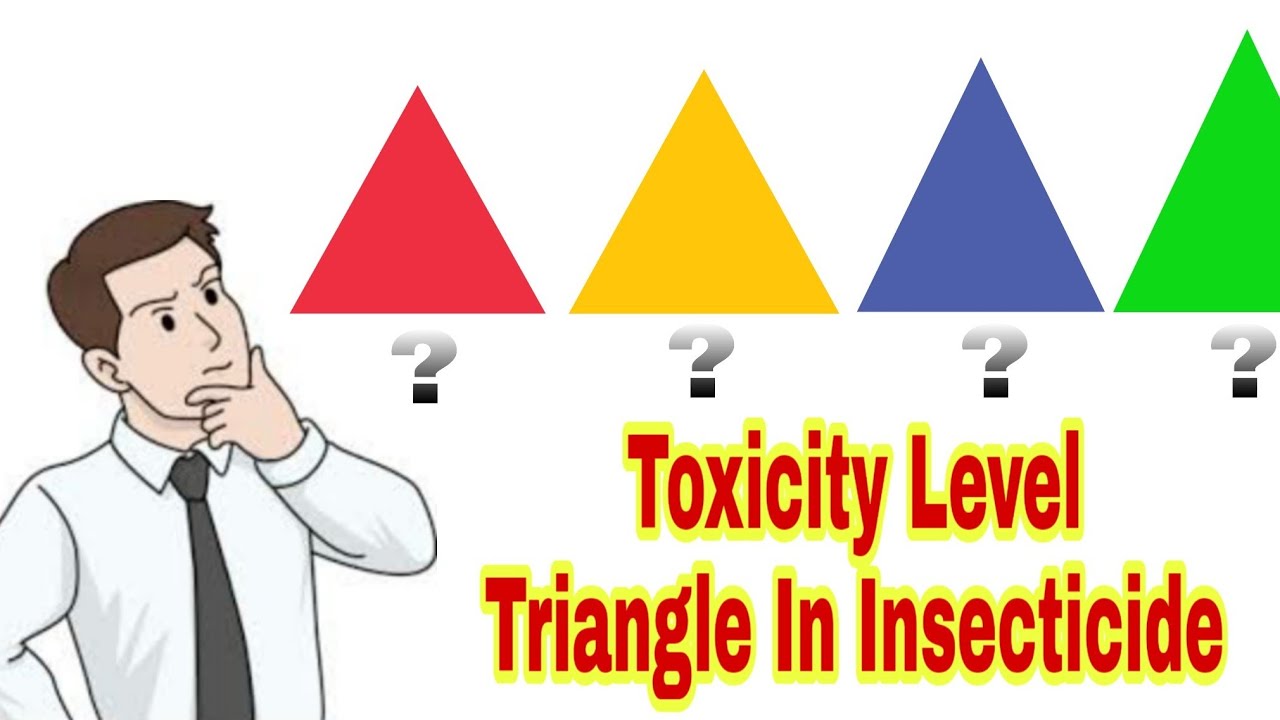Red Level Insecticide | India Banded Insecticide triangle importance ...