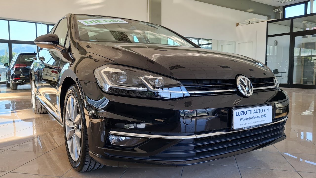 VW GOLF 7 1.6 TDI EXECUTIVE 2018 - YouTube