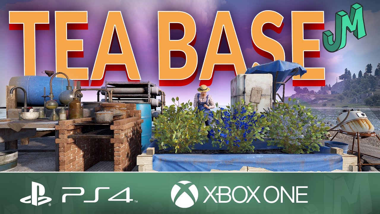 Farming Tea Base, cheap & easy 🛢 Hermit Farm Rust Base Design 🎮 PS4 ...