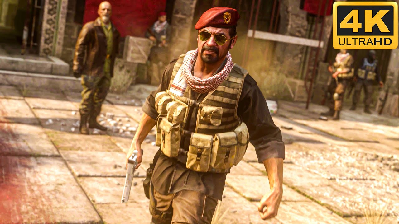 THE BEGINNINGS OF AMERICA INVASIONING IRAQ | CALL OF DUTY REMASTERED 4K ...