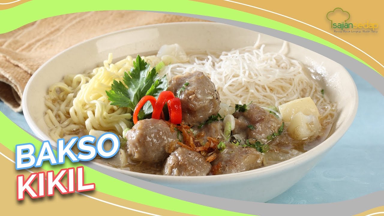 Resep Bakso Kikil, Segampang Ini Buatnya! - YouTube