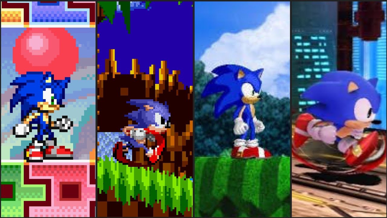 Evolution of 2D Sonic Games (1991-2022) - YouTube