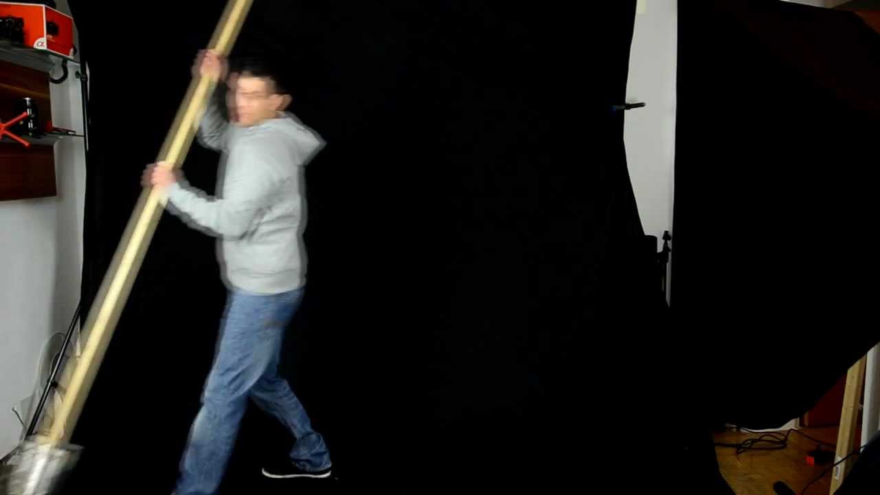 How to DIY Light Stand for home studio - YouTube