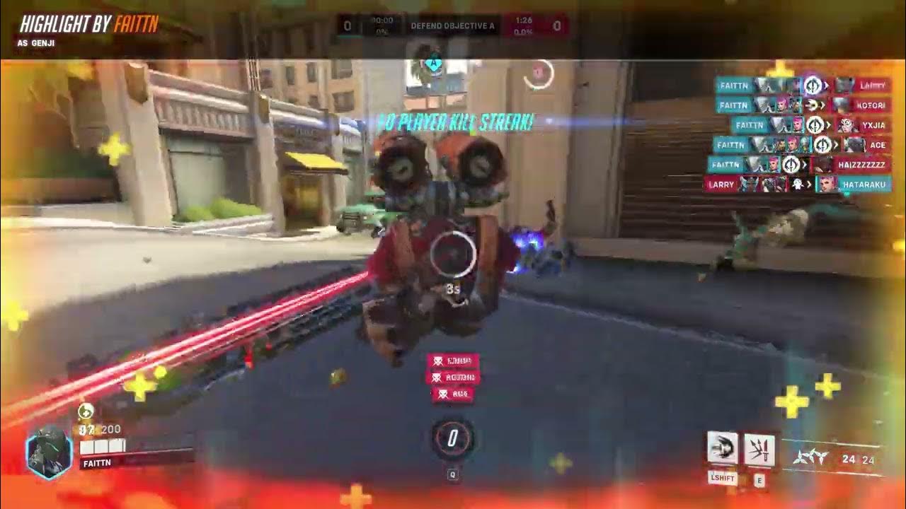 POTG Genji #4 |Overwatch2 - YouTube