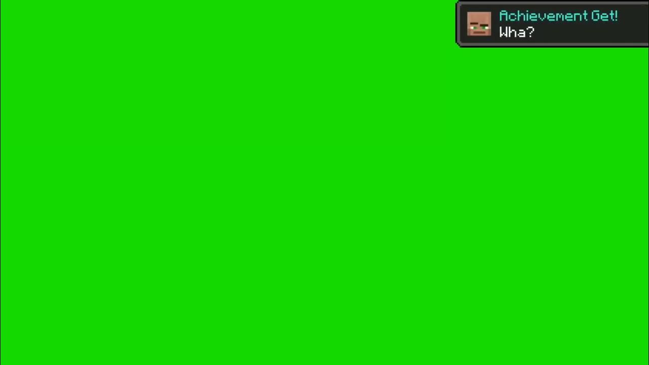 Achievement Get (Green screen) - YouTube