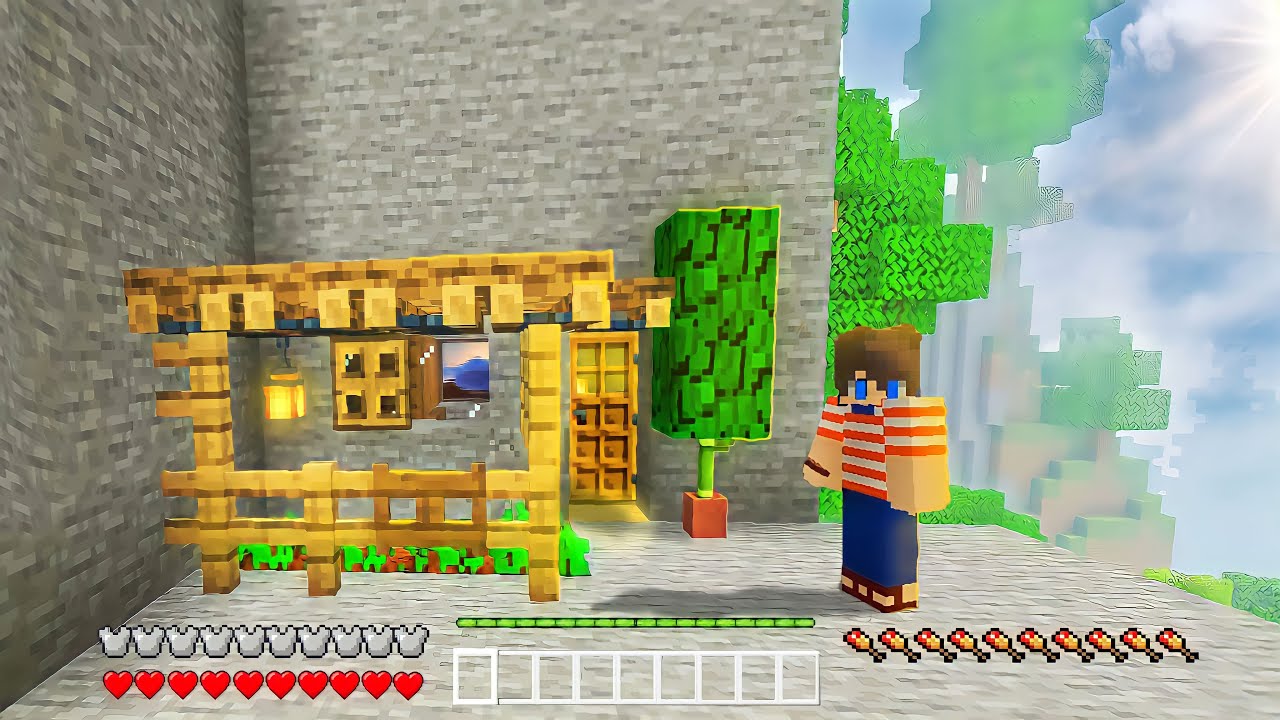 MINECRAFT | FIRST DAY SURVIVAL BASE | EASY TUTOTIAL - YouTube