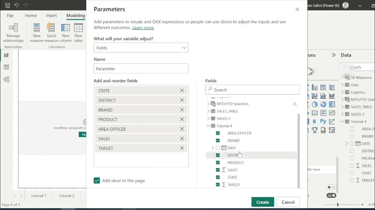 Field Parameter Power Bi Tutorial | Use field Parameter Like Pro | DAX | Power Bi - YouTube