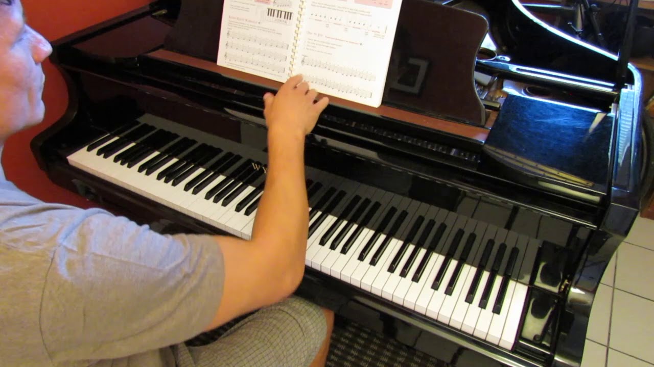 Adult Piano Lessons ~ Lesson 2 - YouTube