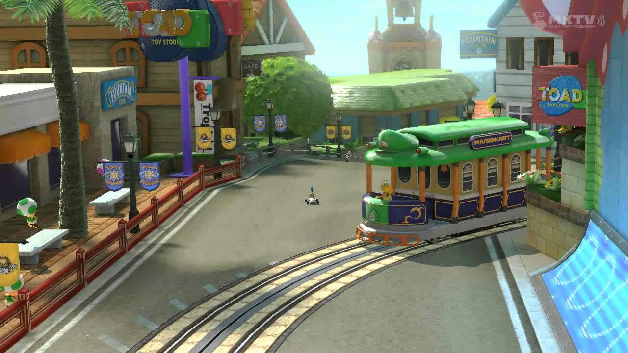 Wii U - Mario Kart 8 - Toad Harbor - YouTube