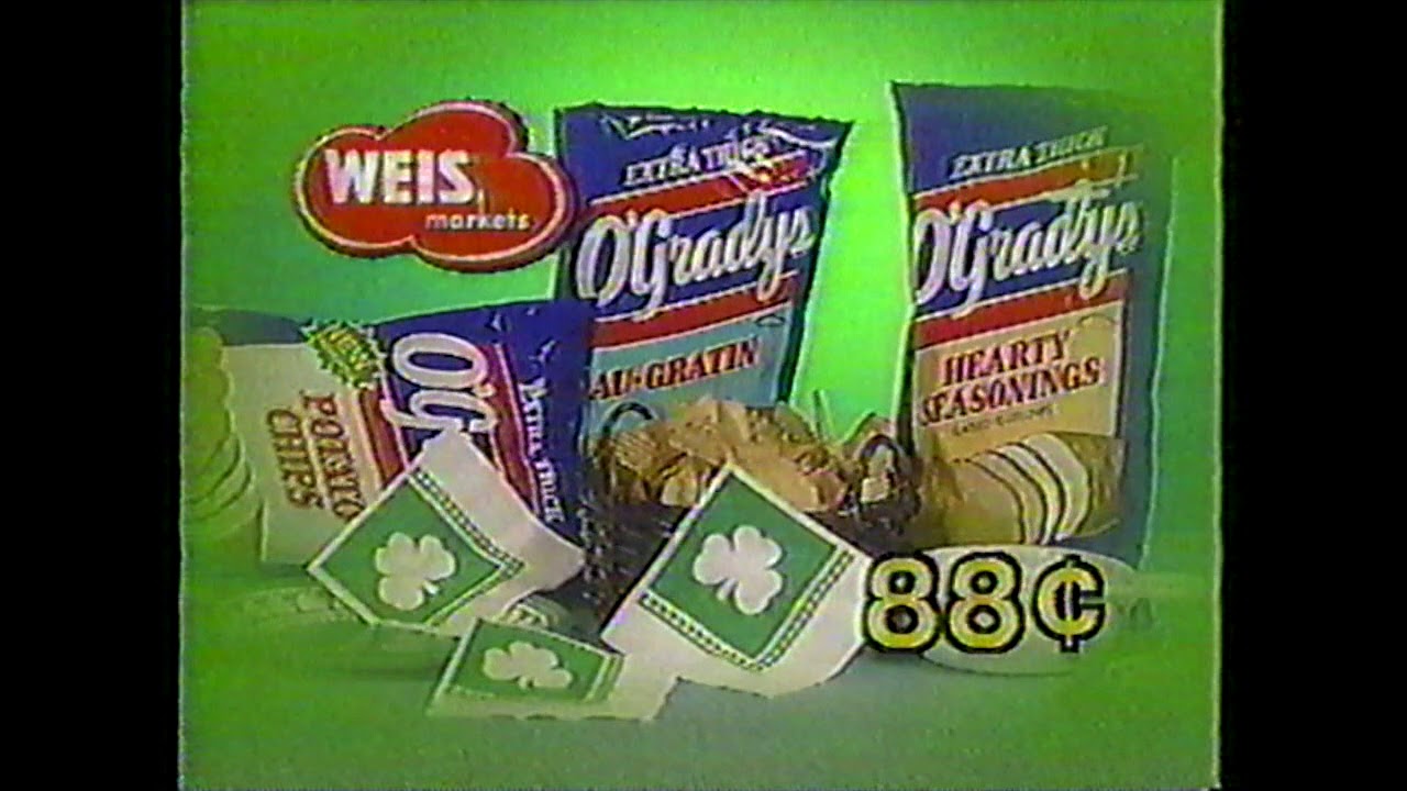 Weis Markets Commercial (1987) - YouTube