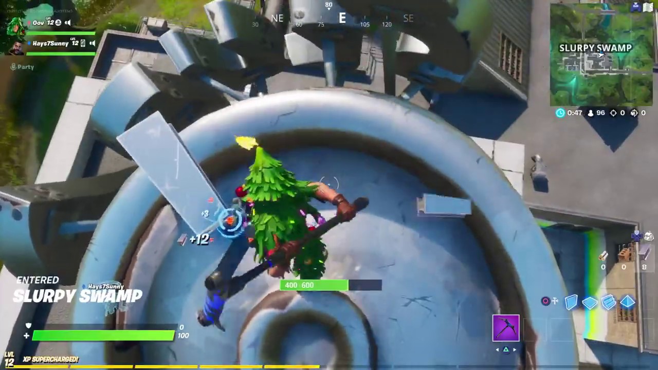 Teaming up with a player on an iPad - PS4 and iOS Fortnite crossplay ...