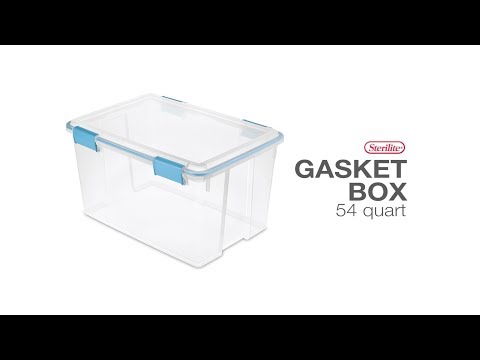 Sterilite 54 Quart Gasket Box