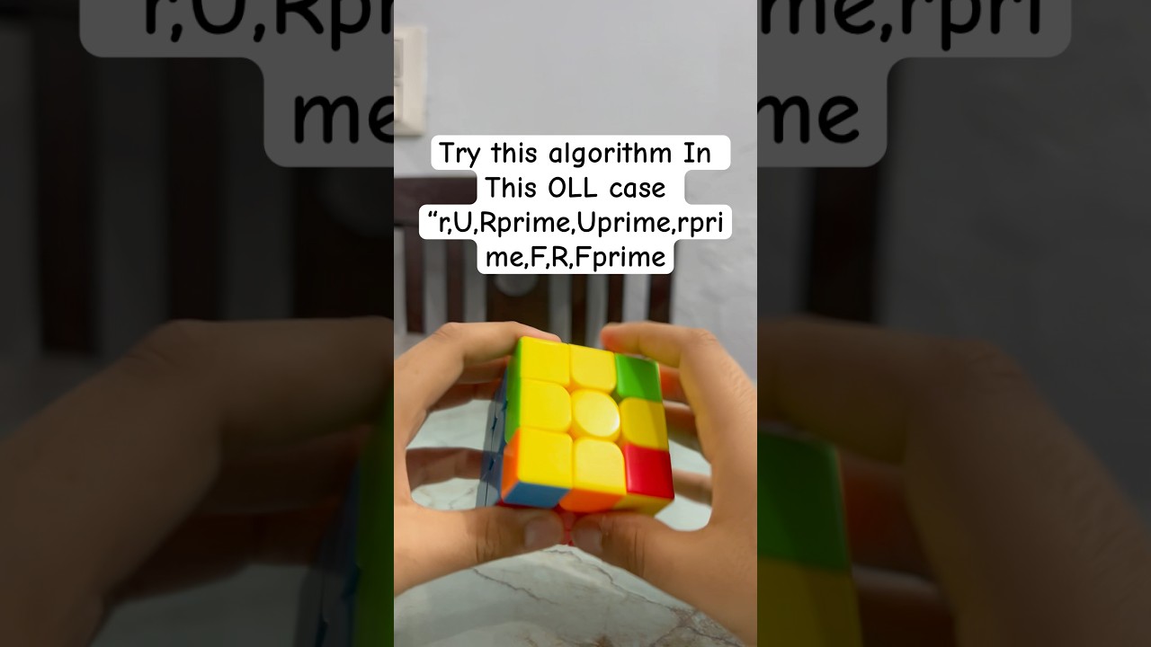 OLL algorithm - YouTube