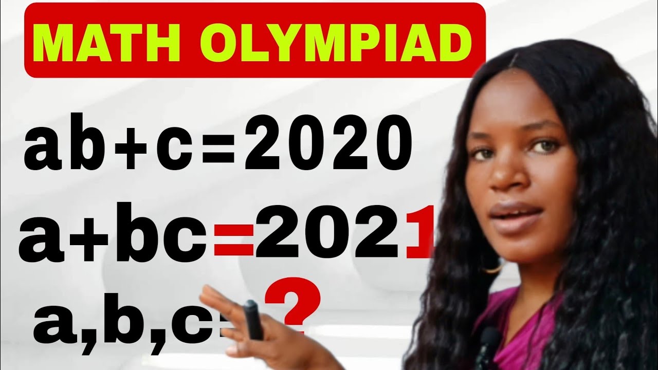 Japanese| A Math Olympiad algebraic question| Can you solve this? - YouTube