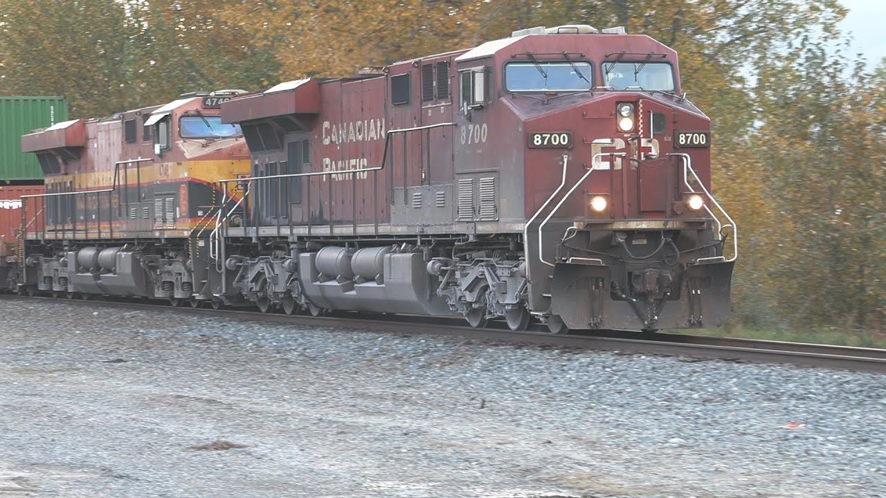 Skeena Pacific #2268 CPKC Containers East, Mile 43.6 CPKC Shuswap Sub ...