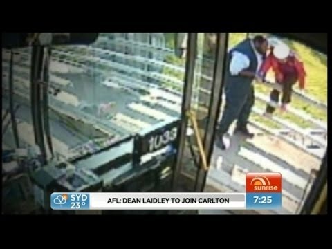 Hero bus driver saves woman's life - YouTube