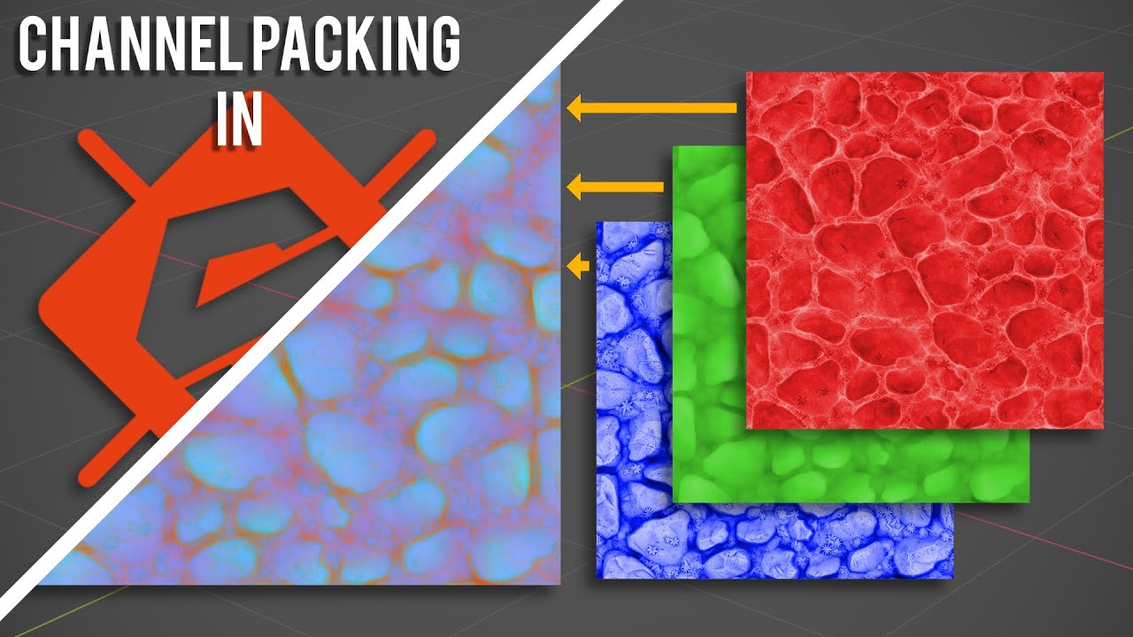 Channel Packing In Substance Designer | Channel Packing Series - YouTube