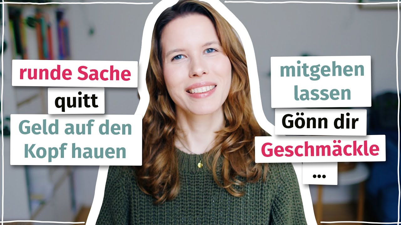 Sprich Deutsch wie Muttersprachler! Umgangssprache B2, C1 - YouTube