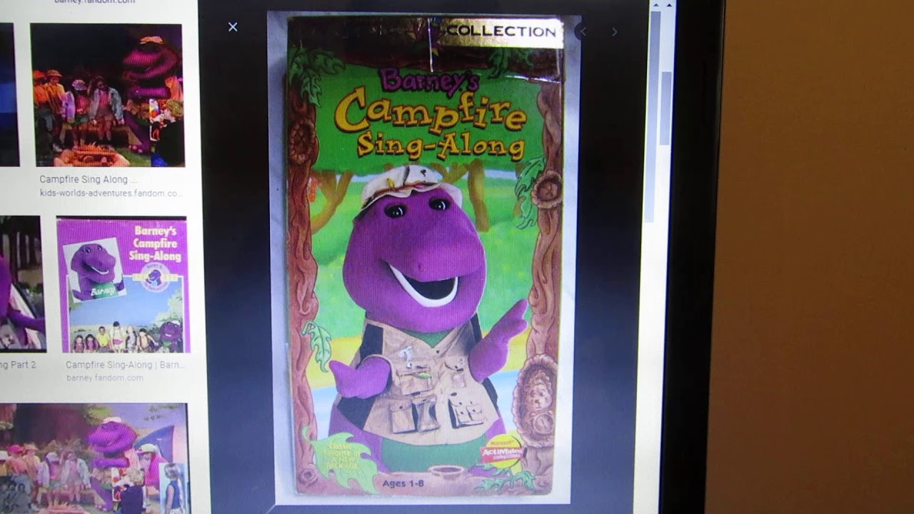 Barney campfire sing along vhs - shanghaistat