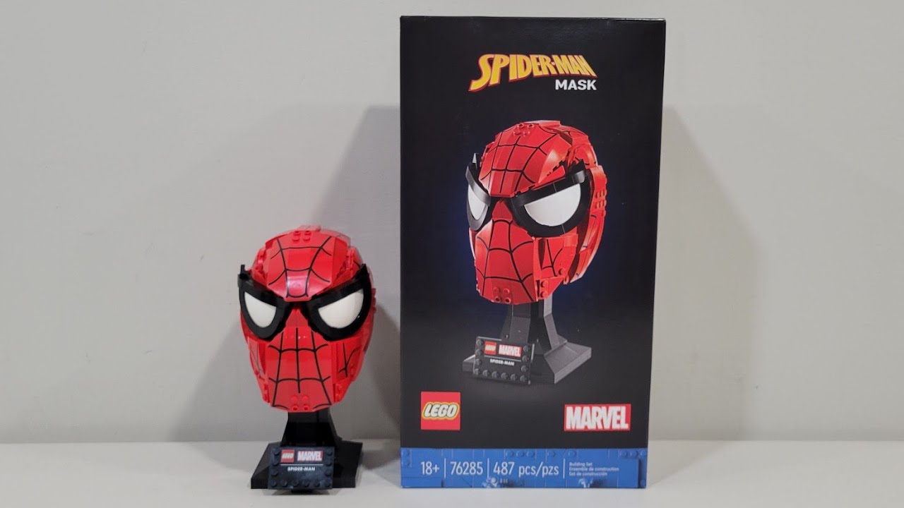 Lego Marvel Spider-Man Mask 76285 REVIEW! - YouTube