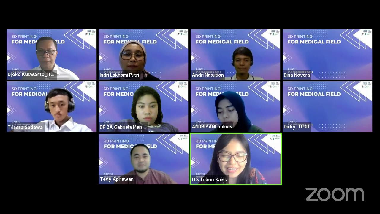 ITS Tekno Sains's Zoom Meeting - YouTube