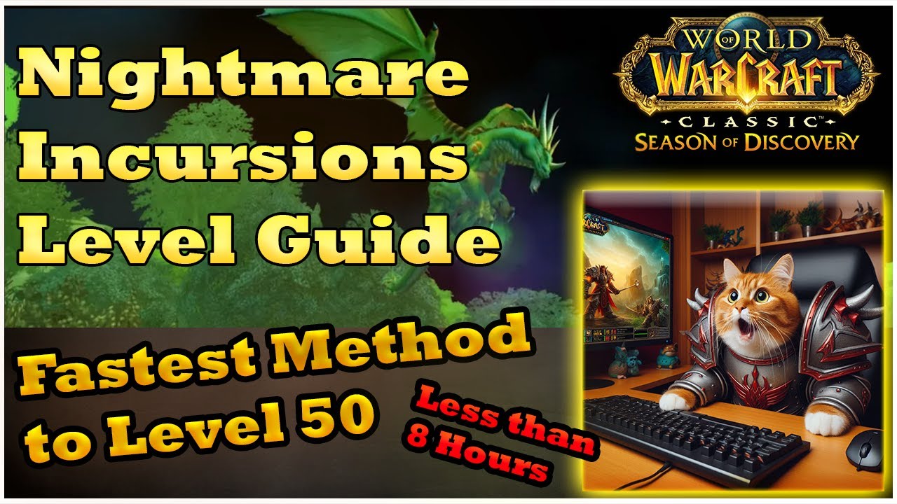 Nightmare Incursions Guide: Easy Gold & Fast Exp - Best Route [WoW SoD ...