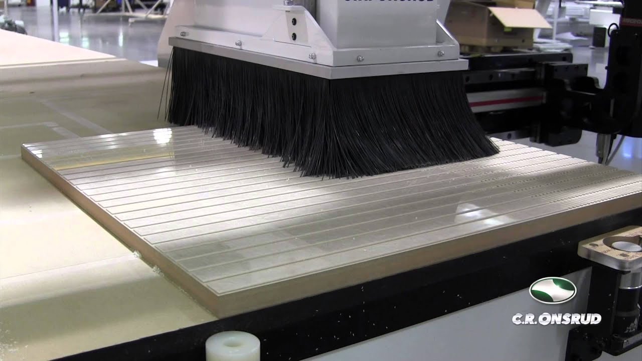 333G18R Grid Cutting Test - Laminated MDF w/ Solid Surface - YouTube