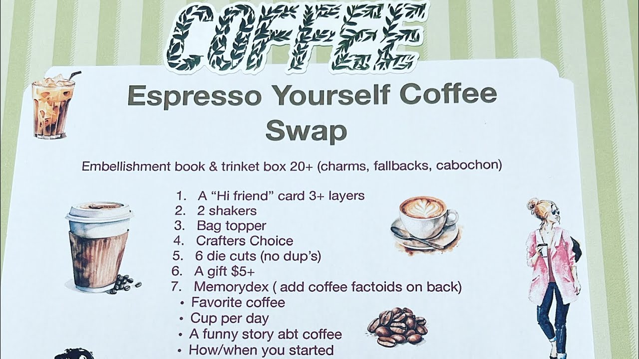 Espresso Yourself ☕️ Swap reveal #19 - YouTube