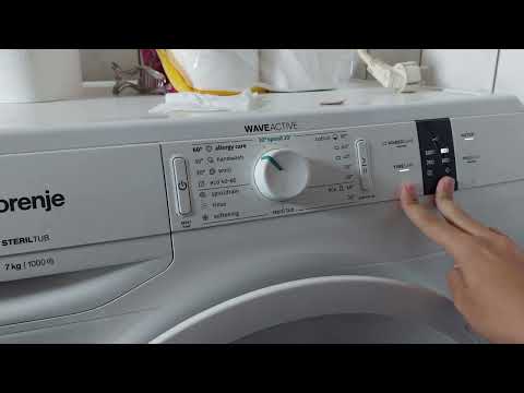 How to enter Service mode on gorenje WaveActive wp703 (requested)