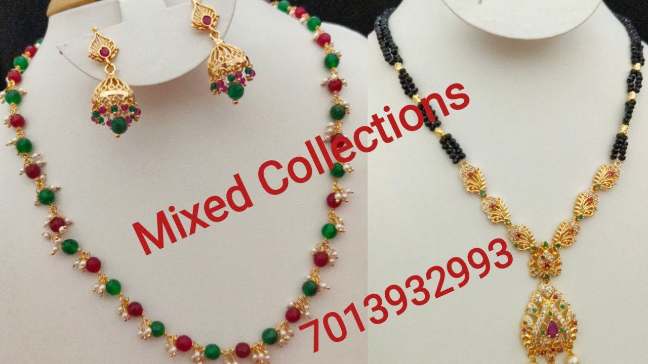SMC 568 | One Gram Gold Mixed Collection @ 7013932993 beads Chains ...