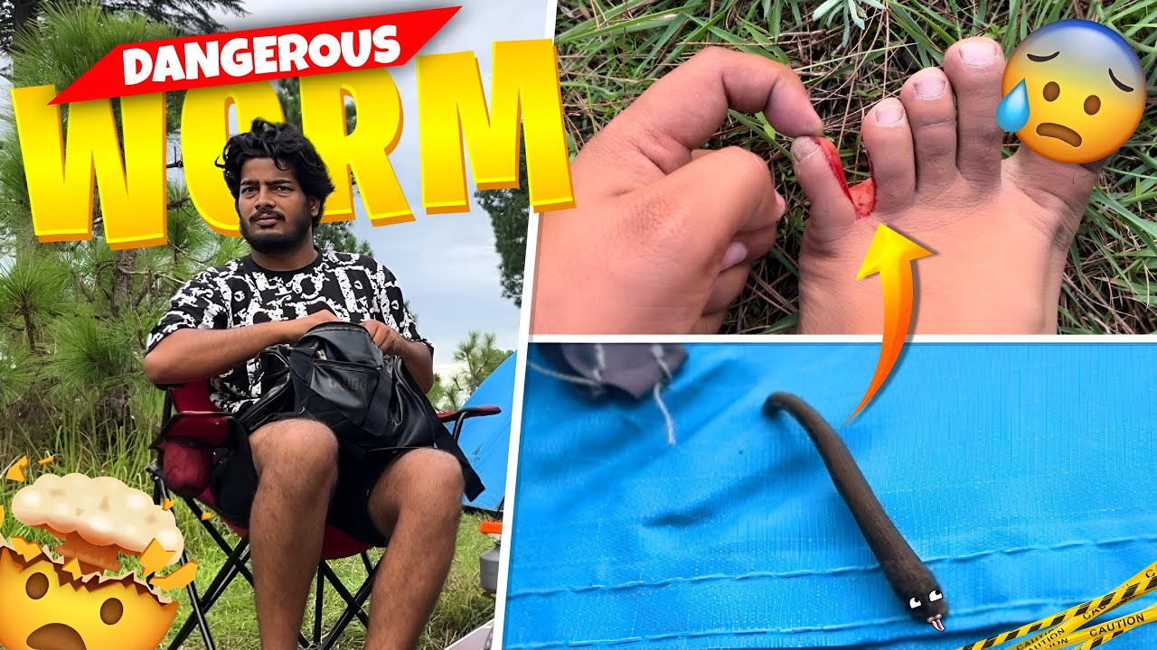 Leeches spoiled the situation in the forest | Group camping | Sumit ...