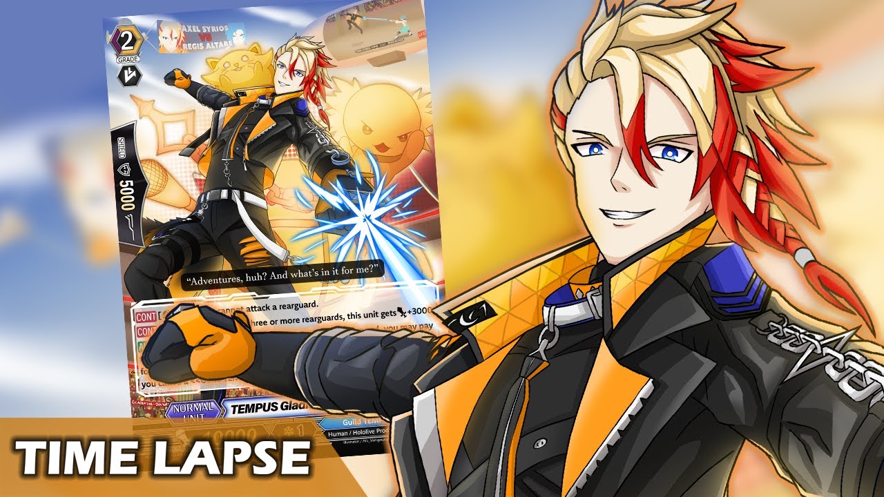 [TIME LAPSE] Axel Syrios Card Art - YouTube
