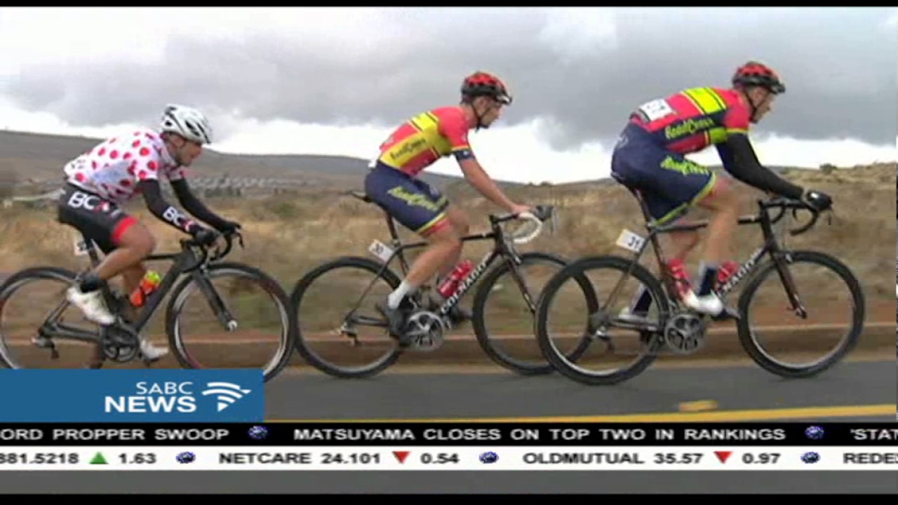Willie Smit wins second stage of the Clover Way Better Cycle Tour - YouTube