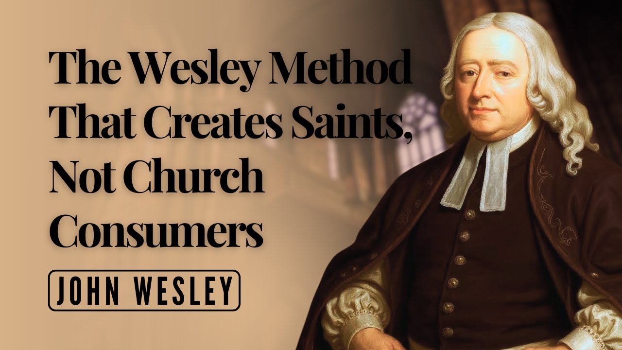 Why Wesley's Small Groups Created More Saints Than Megachurches - YouTube