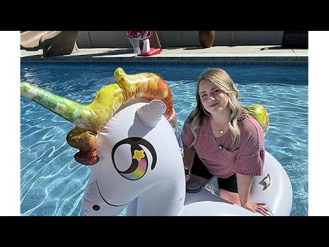 Motorized Unicorn Pool Floatie!