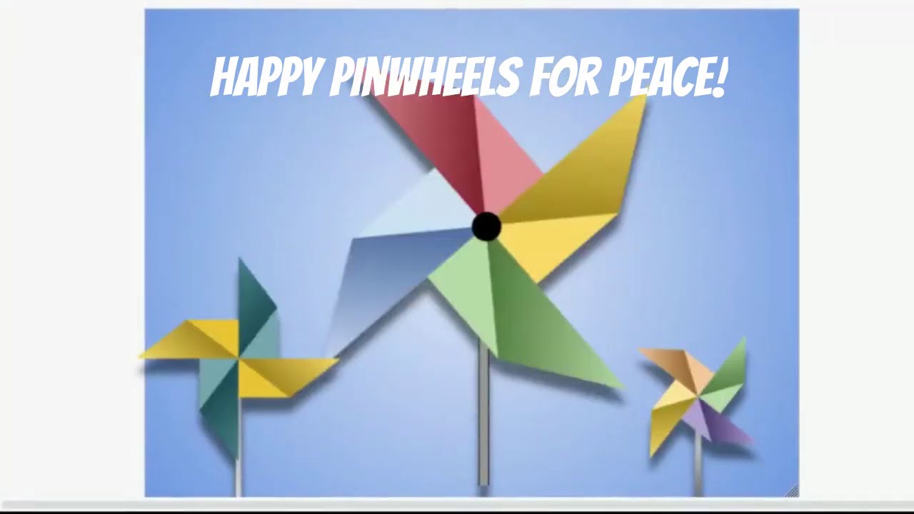 Pinwheels for Peace : Animated GIF - YouTube