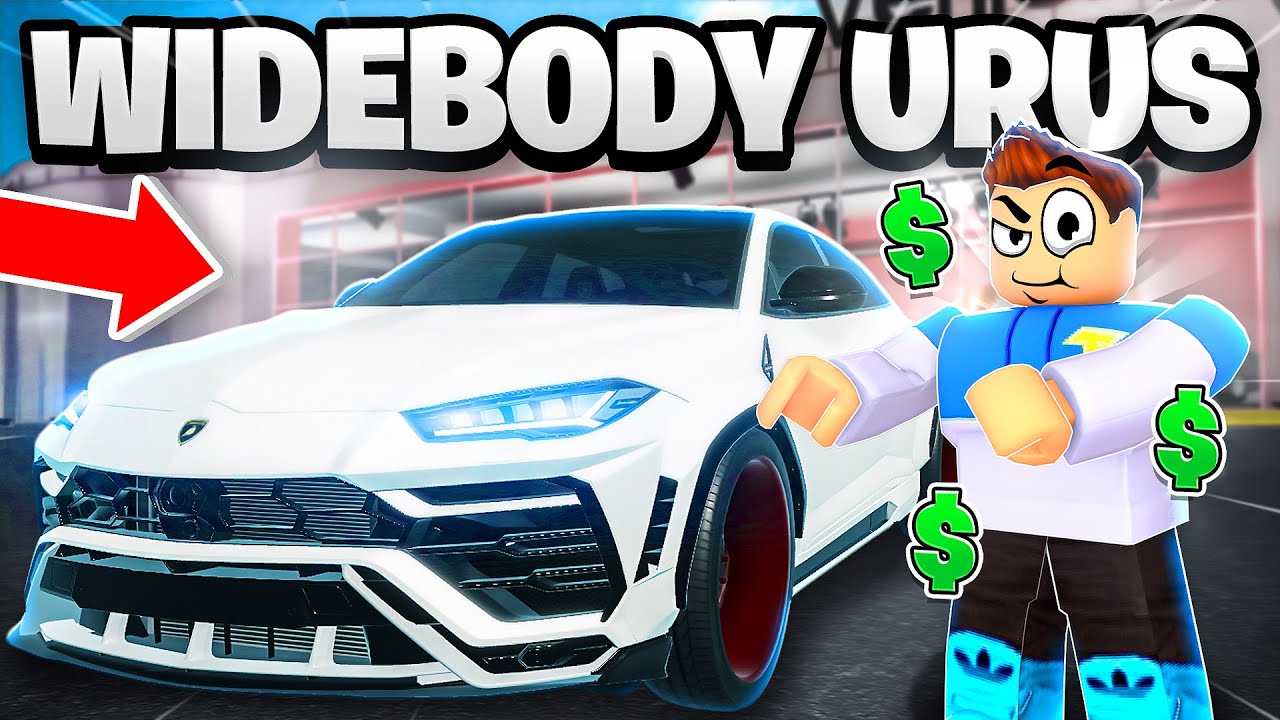 I Built A WIDE-BODY Lamborghini Urus In Driving Empire!! - YouTube